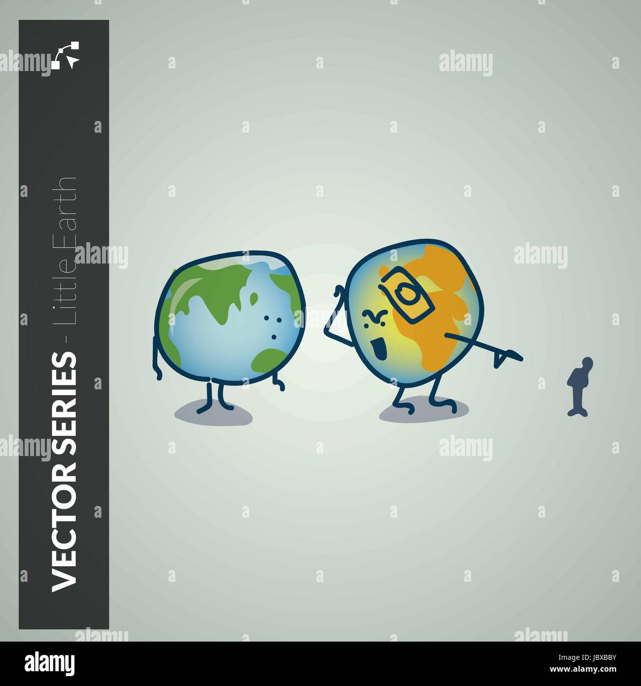 Desertification cartoon illustration hi-res stock photography and ...