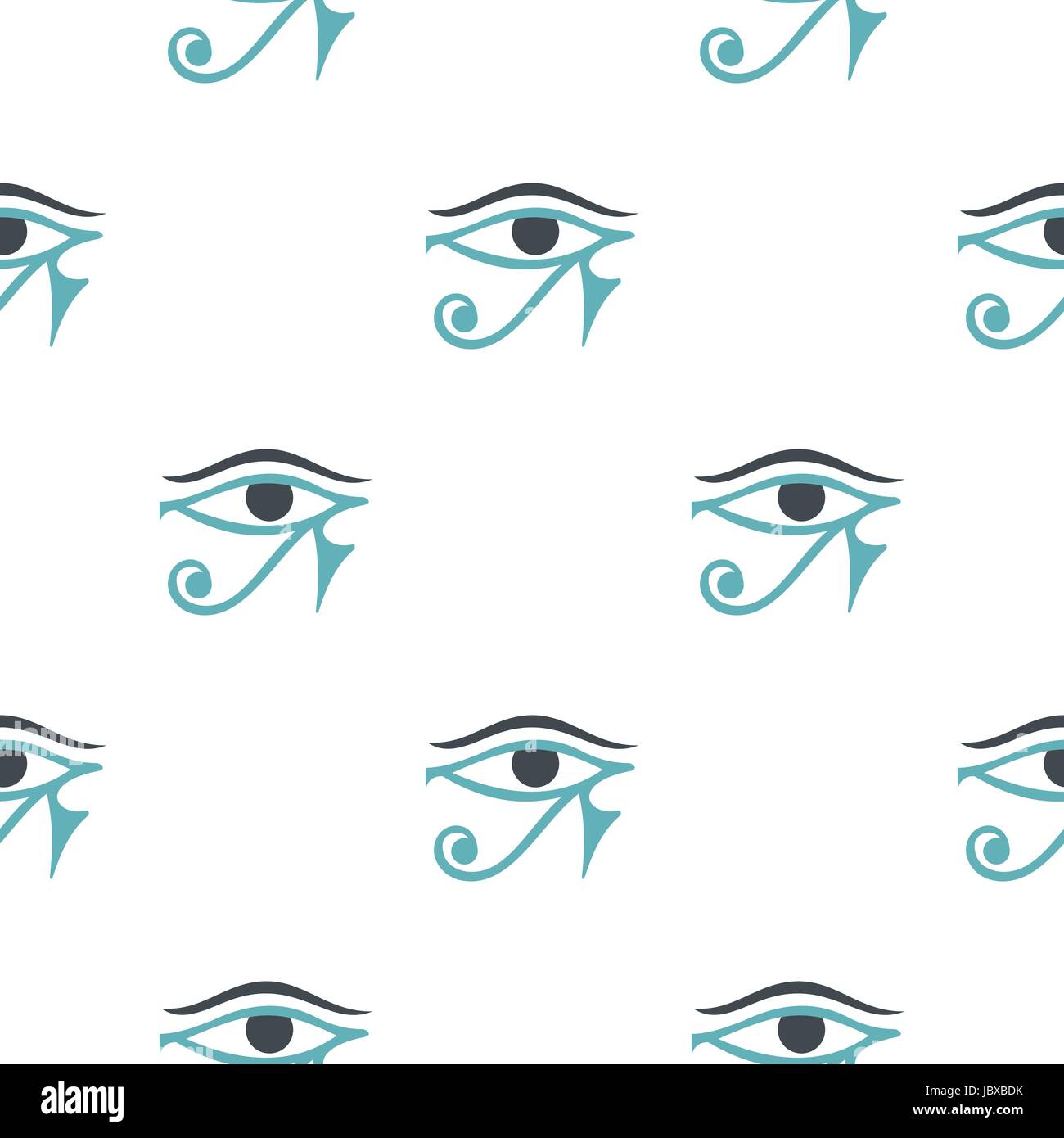 Eye Of Horus Pattern Seamless Stock Vector Image And Art Alamy