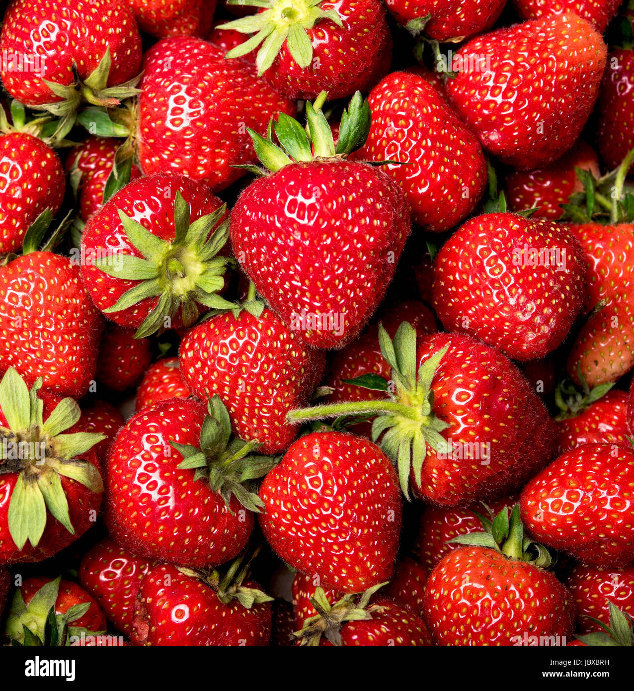 juicy red strawberry Stock Photo - Alamy