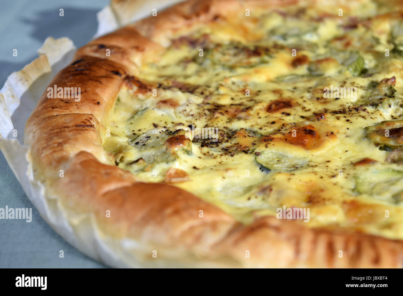 traditinal Italian recipe salt rustic pie Stock Photo - Alamy