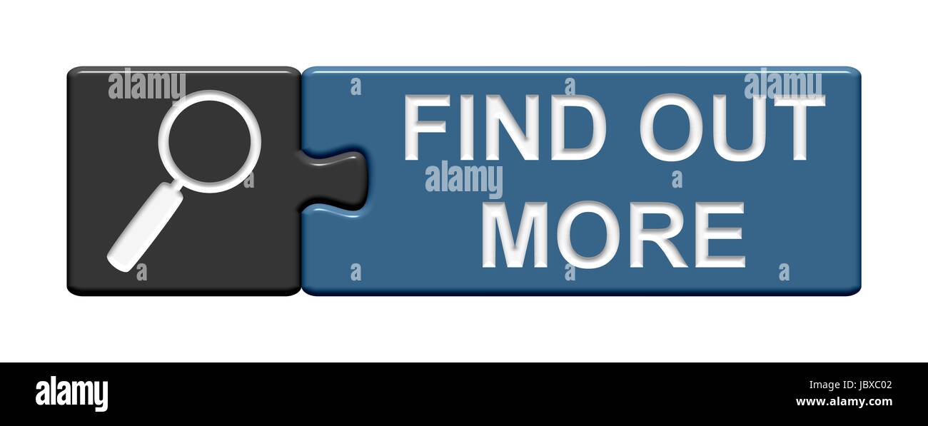 puzzle button: find out more Stock Photo - Alamy