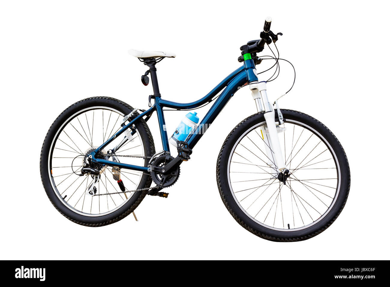 Bicycle isolated on white background Stock Photo - Alamy