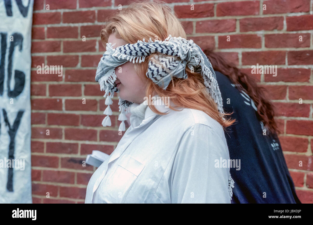 Students demonstrating at the University of Sussex Stock Photo - Alamy