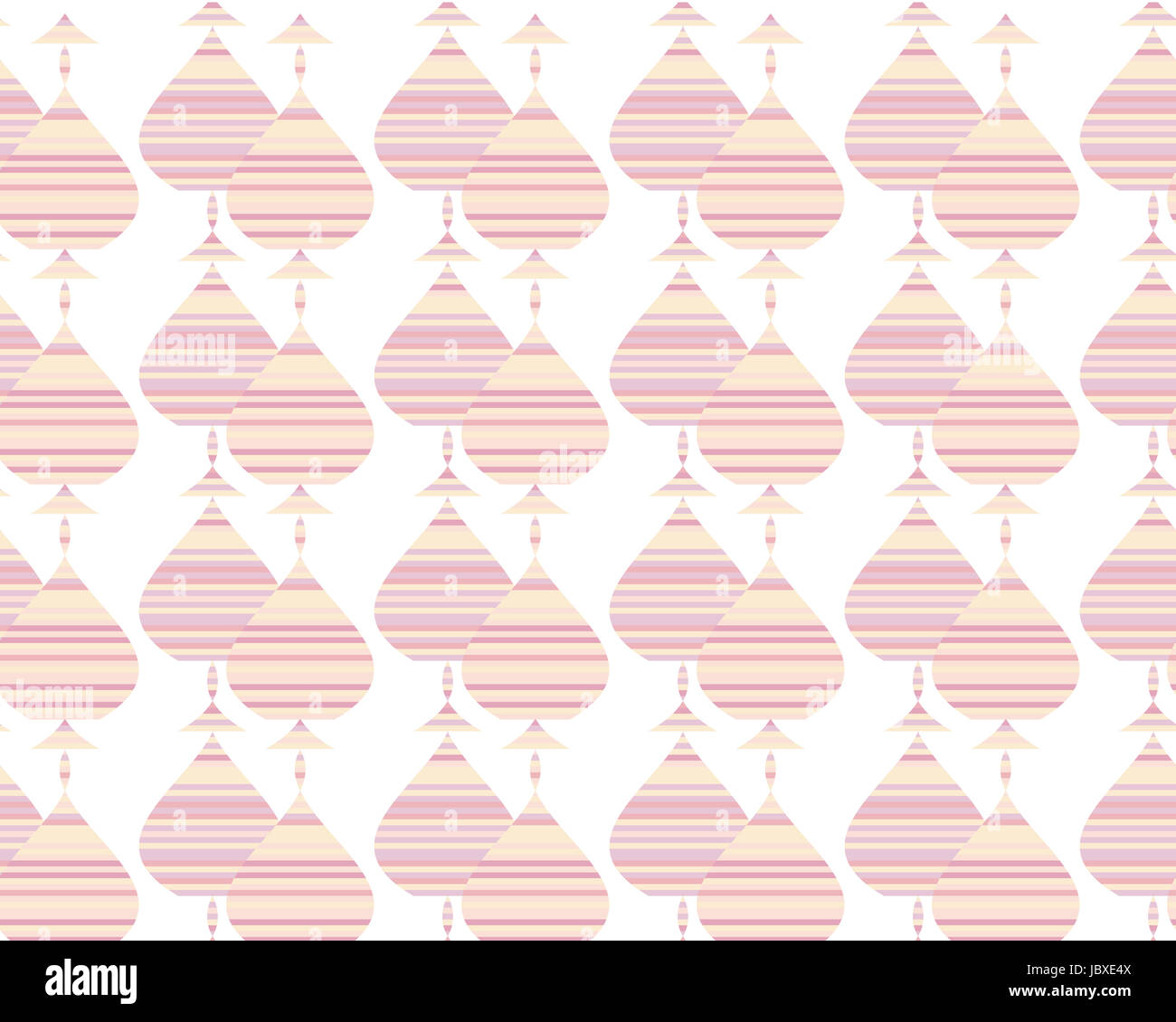 Decorative shapes wallpaper pattern. a vector illustration Stock Photo ...
