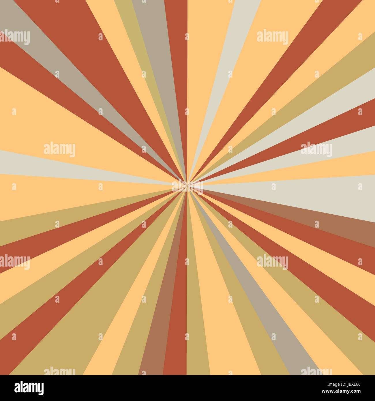 Retro warm colors rays background, a vector illustration Stock Photo ...
