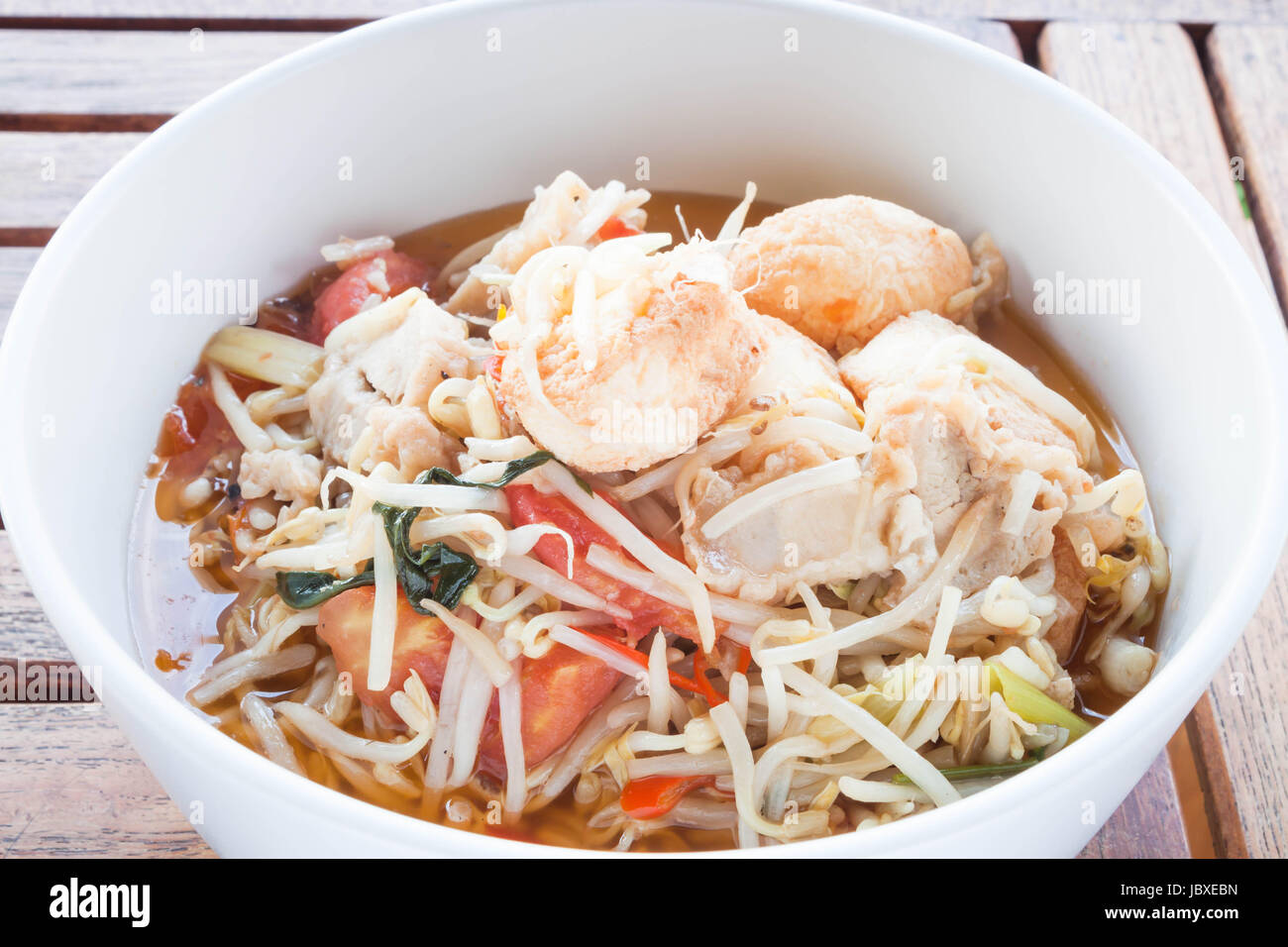 Spicy stir fry bean sprout in a bowl, stock photo Stock Photo - Alamy