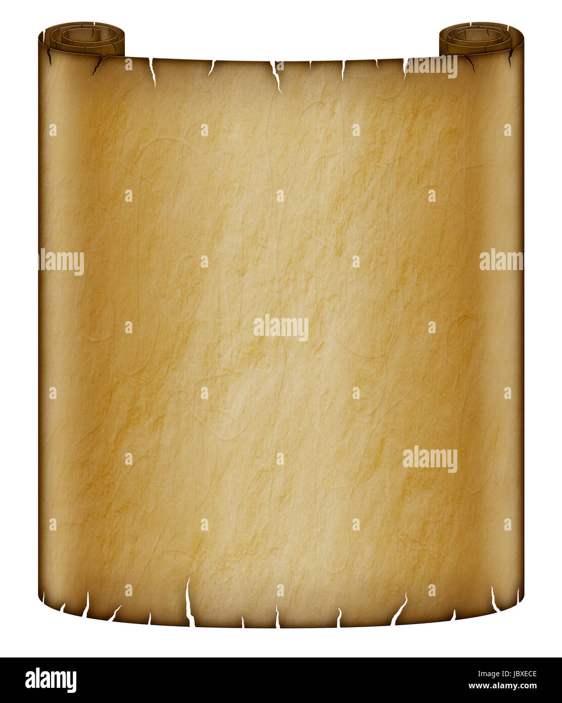 Illustration of a scroll Stock Photo - Alamy