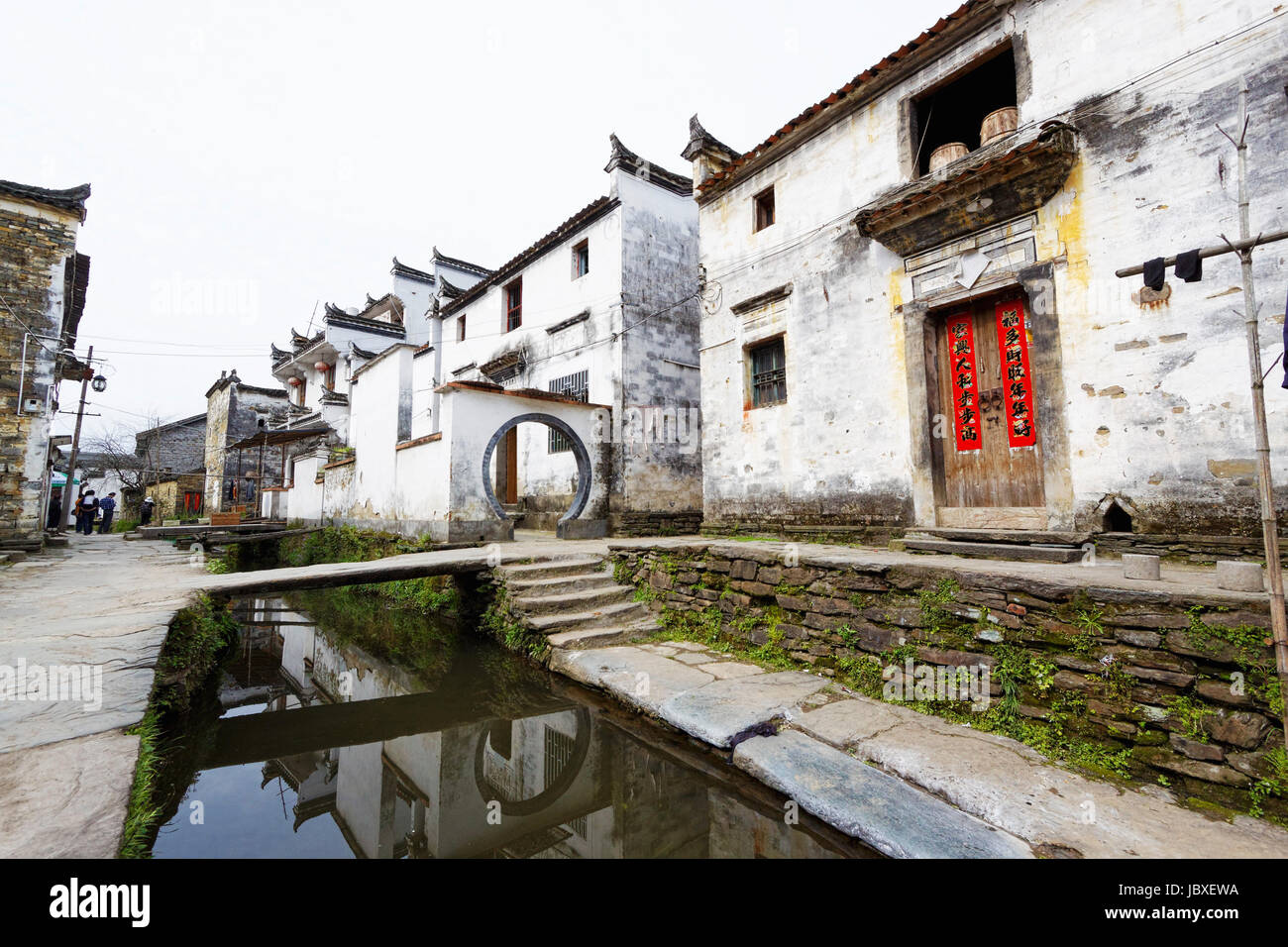 Rural landscape in wuyuan county, jiangxi province, china Stock Photo ...