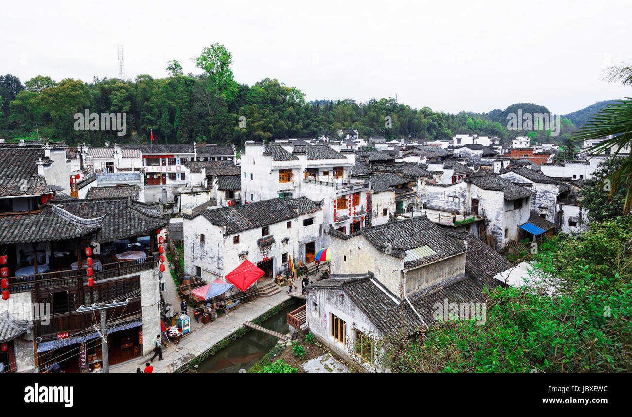 Rural landscape in wuyuan county, jiangxi province, china Stock Photo ...