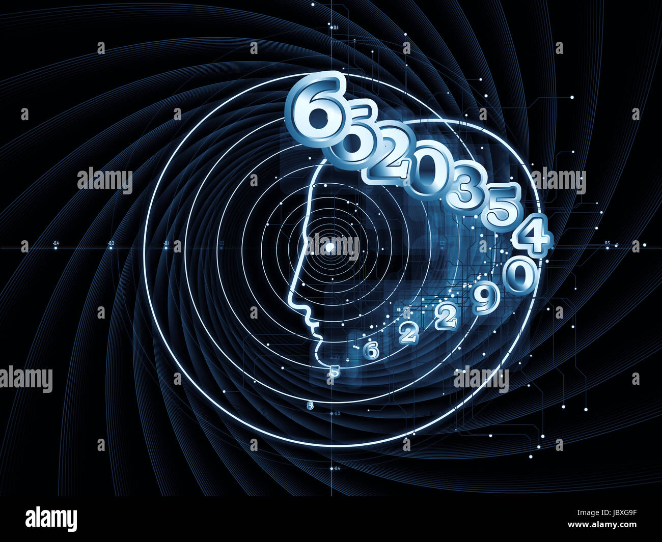 Strange Geometry series. Abstract composition of line drawing, math and ...