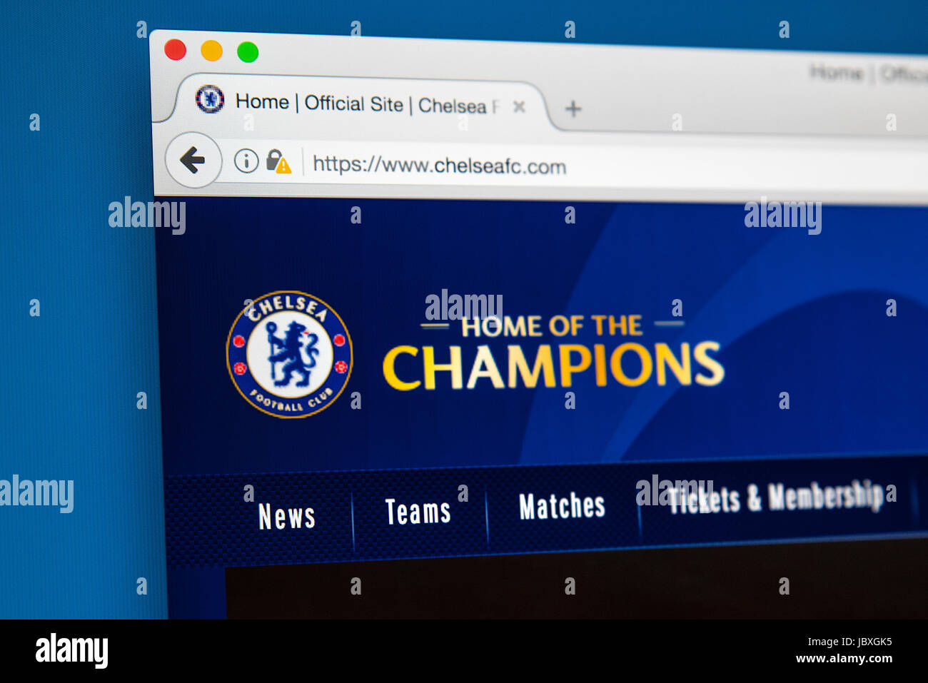 Chelsea Fc Logo Stock Photos & Chelsea Fc Logo Stock Images - Alamy