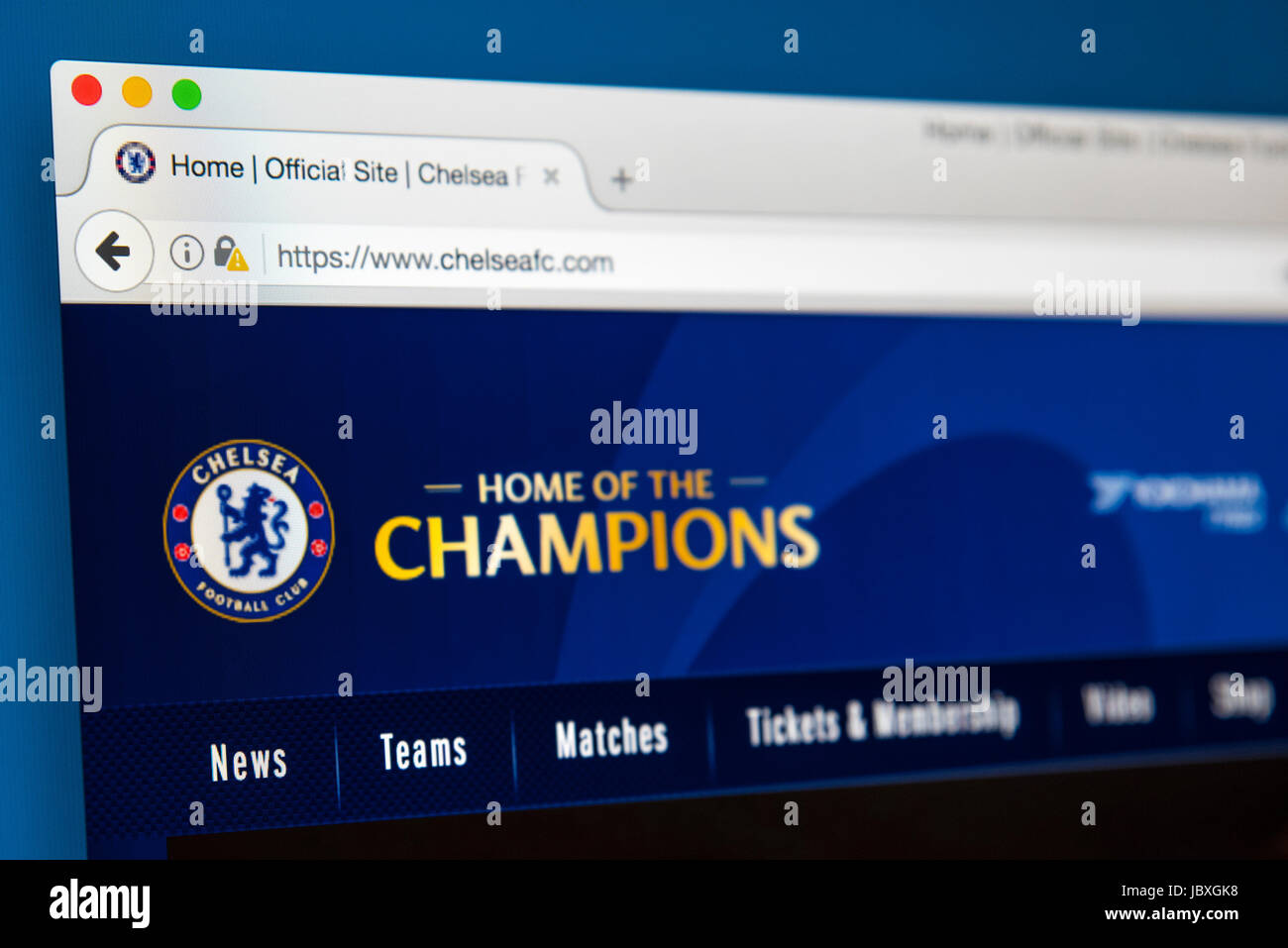 Chelsea Fc Logo Stock Photos & Chelsea Fc Logo Stock Images - Alamy
