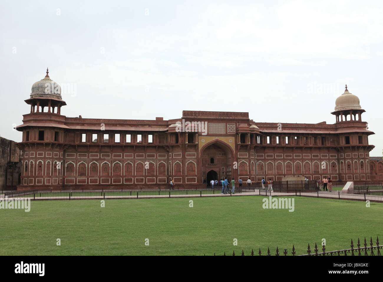 the red fort in agra india Stock Photo - Alamy