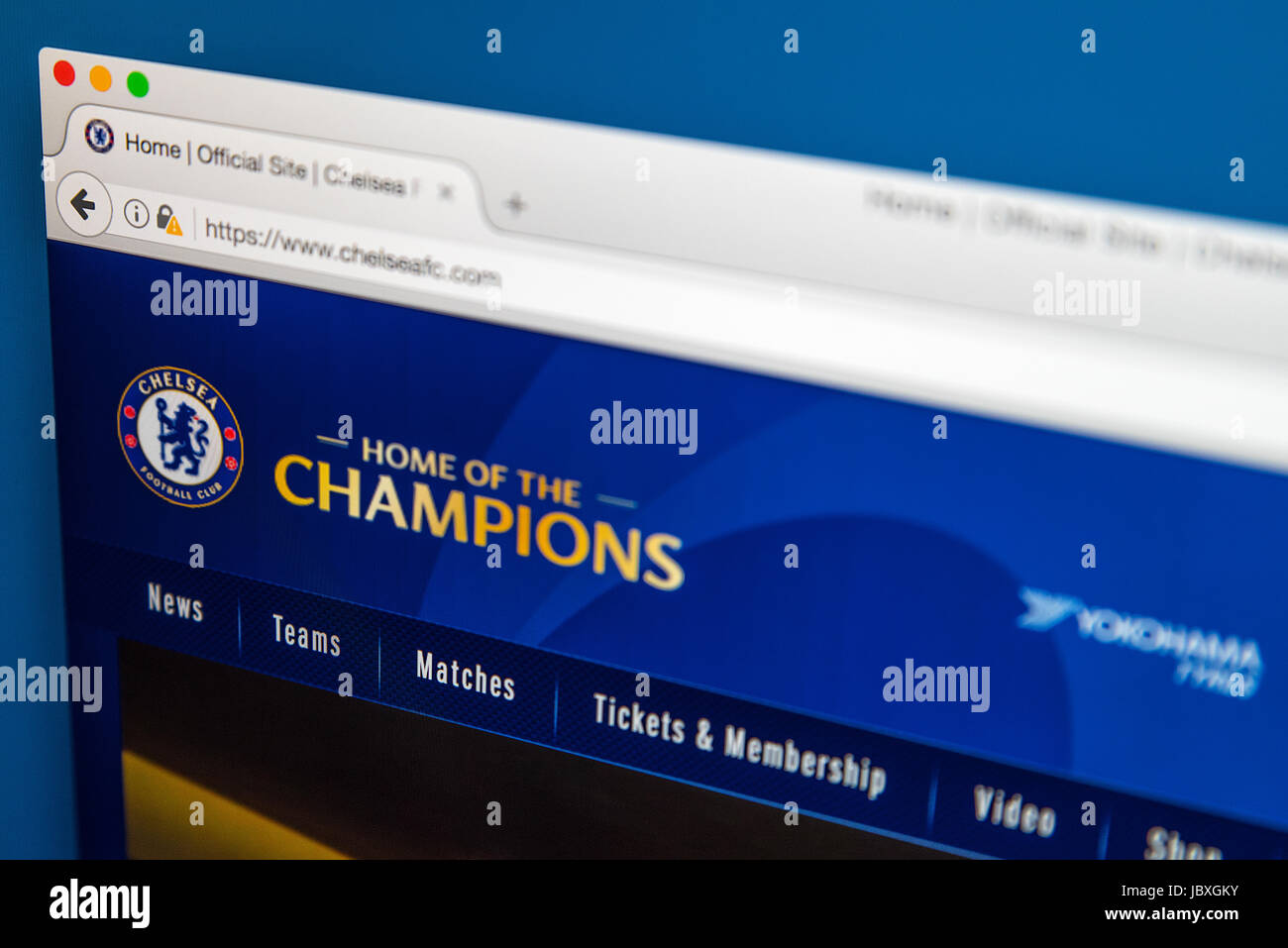 Chelsea Fc Logo Stock Photos & Chelsea Fc Logo Stock Images - Alamy