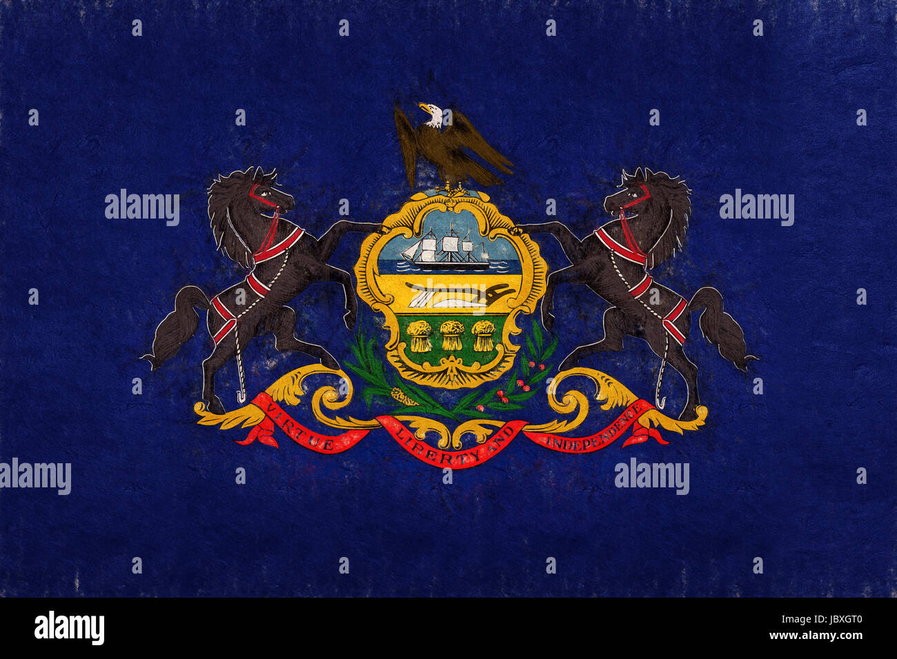 Flag of pennsylvania state hi-res stock photography and images - Alamy