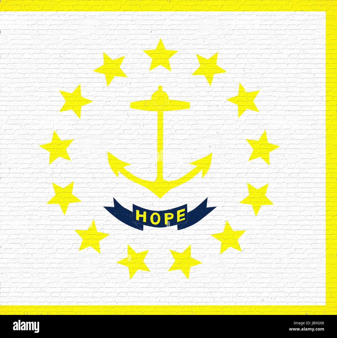 Rhode Island Flag High Resolution Stock Photography and Images - Alamy