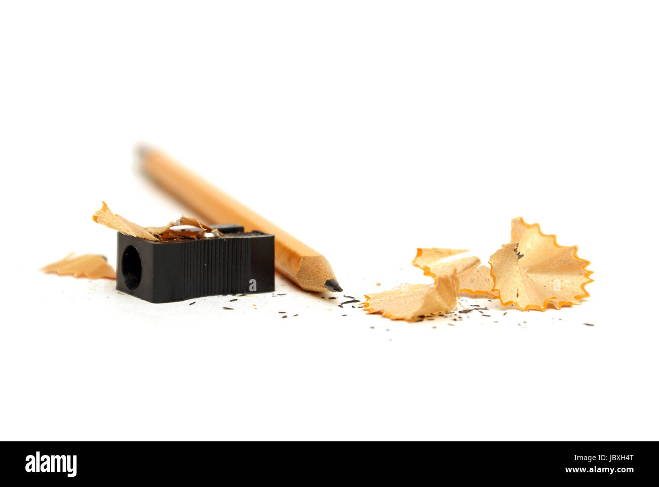 A closeup shot of a pencil that has been sharpened Stock Photo - Alamy