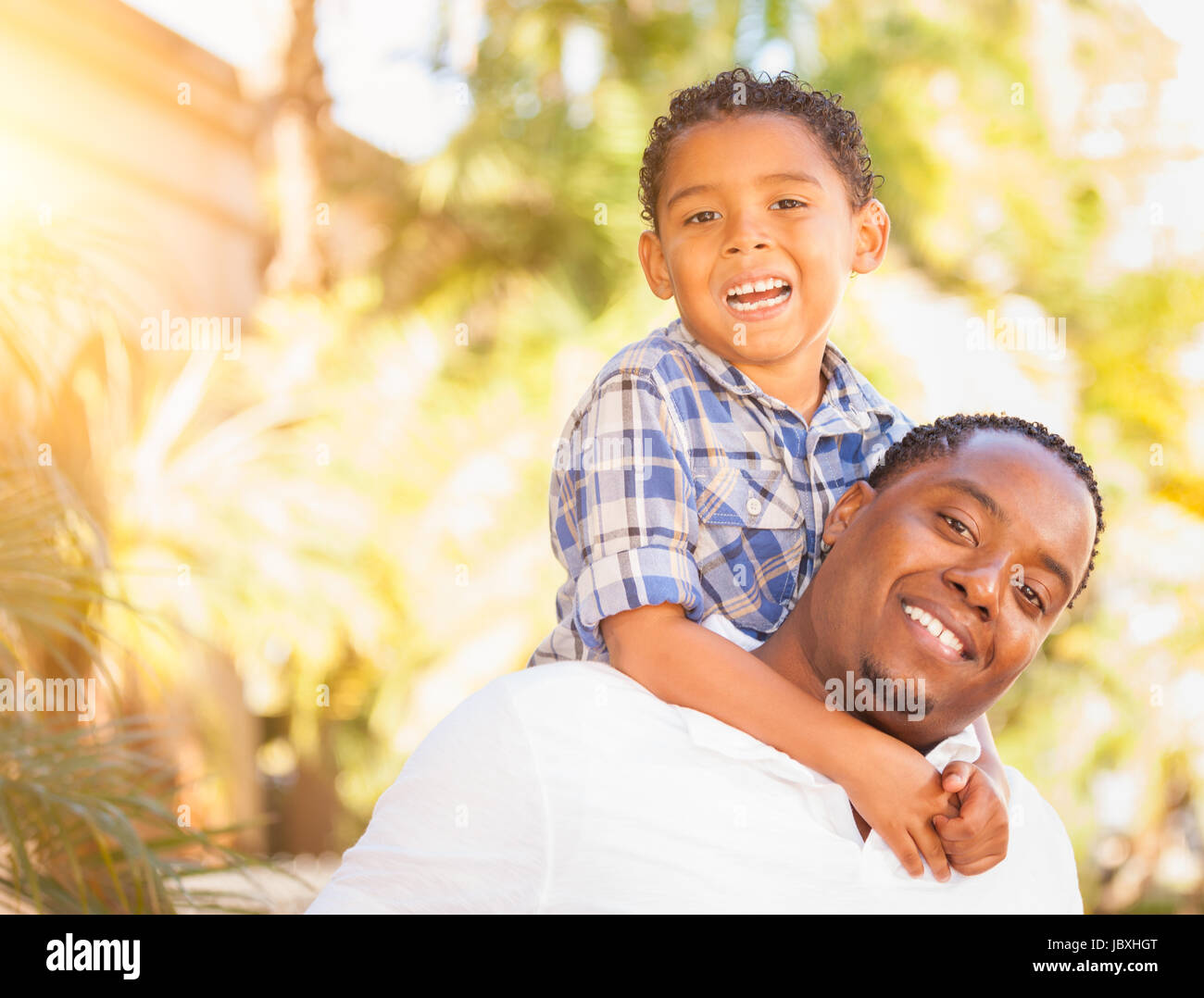 African father sons active hi-res stock photography and images - Alamy