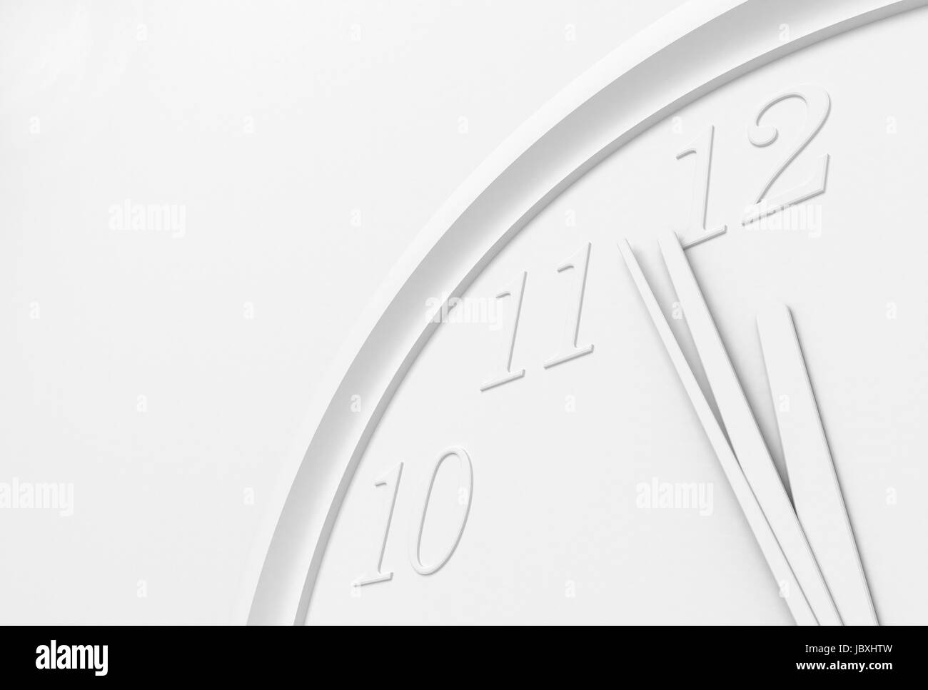 Uncolored clock hi-res stock photography and images - Alamy