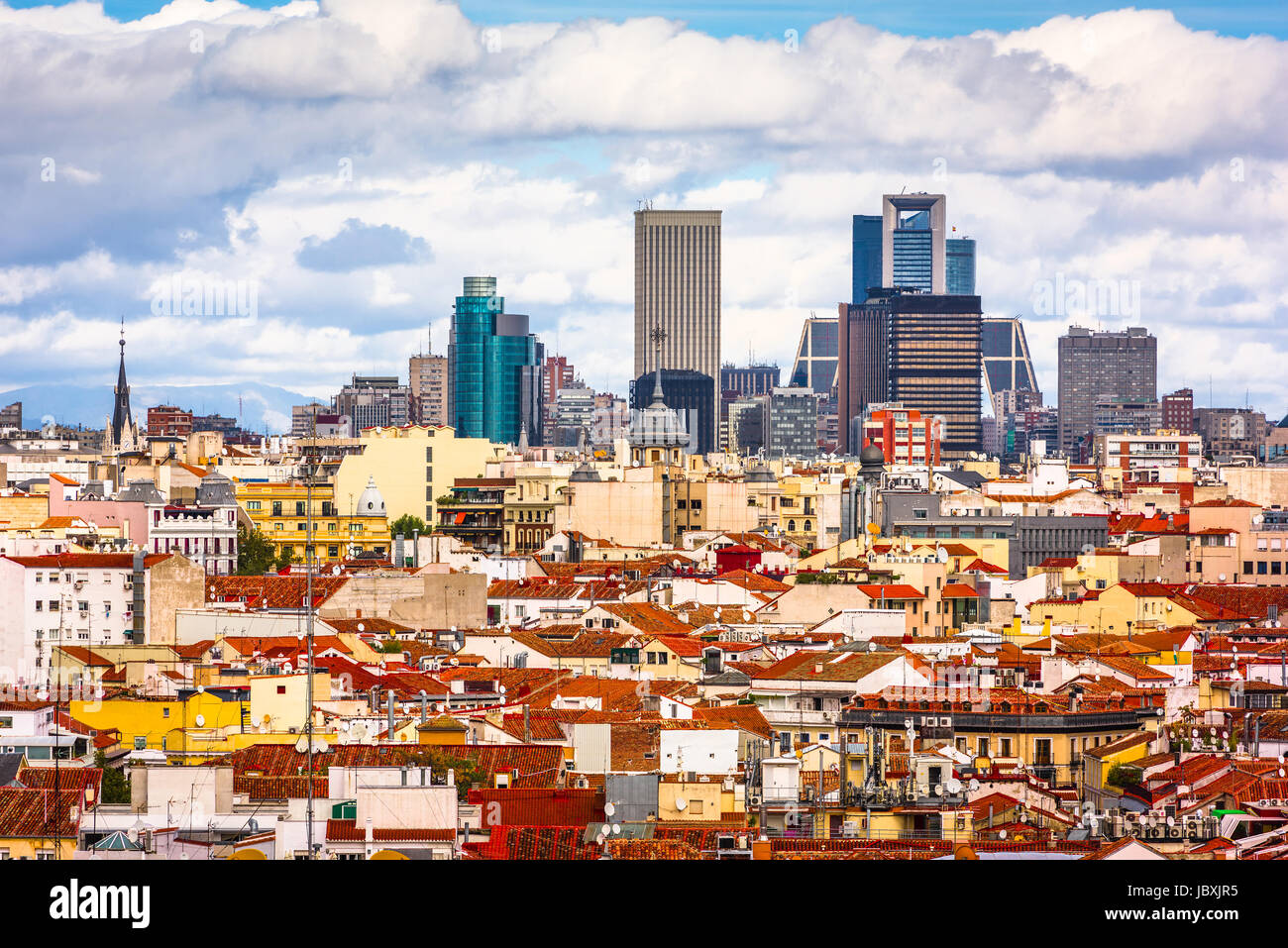 Madrid, Spain cityscape view Stock Photo - Alamy