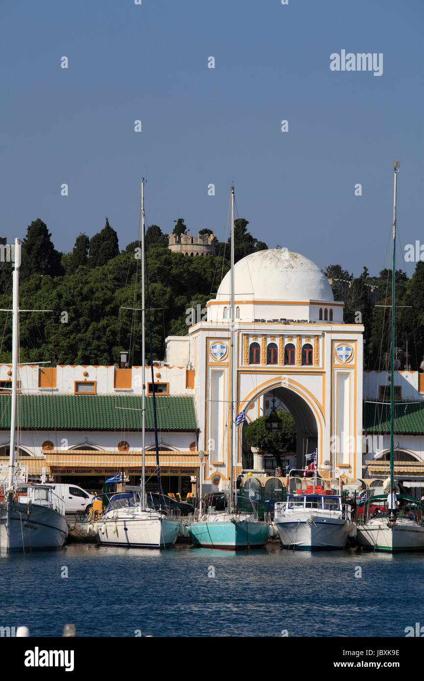 Rhodes greece market hi-res stock photography and images - Alamy