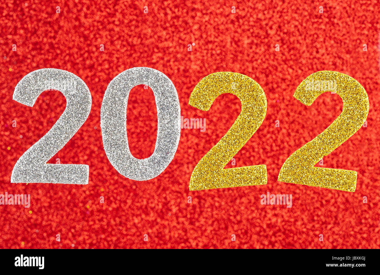 Number two thousand and twenty one over a red background. Anniversary ...