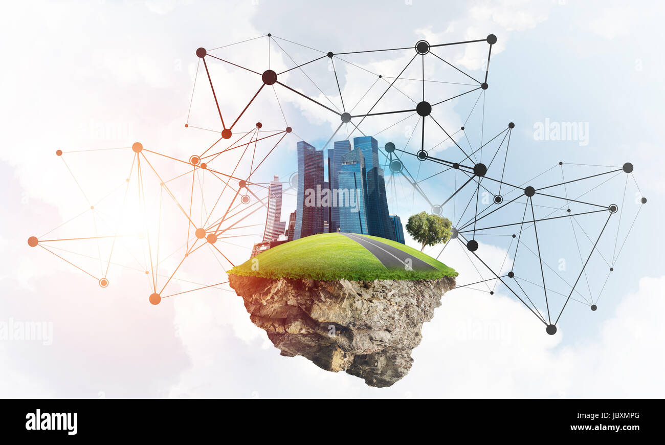 Levitating island hi-res stock photography and images - Alamy