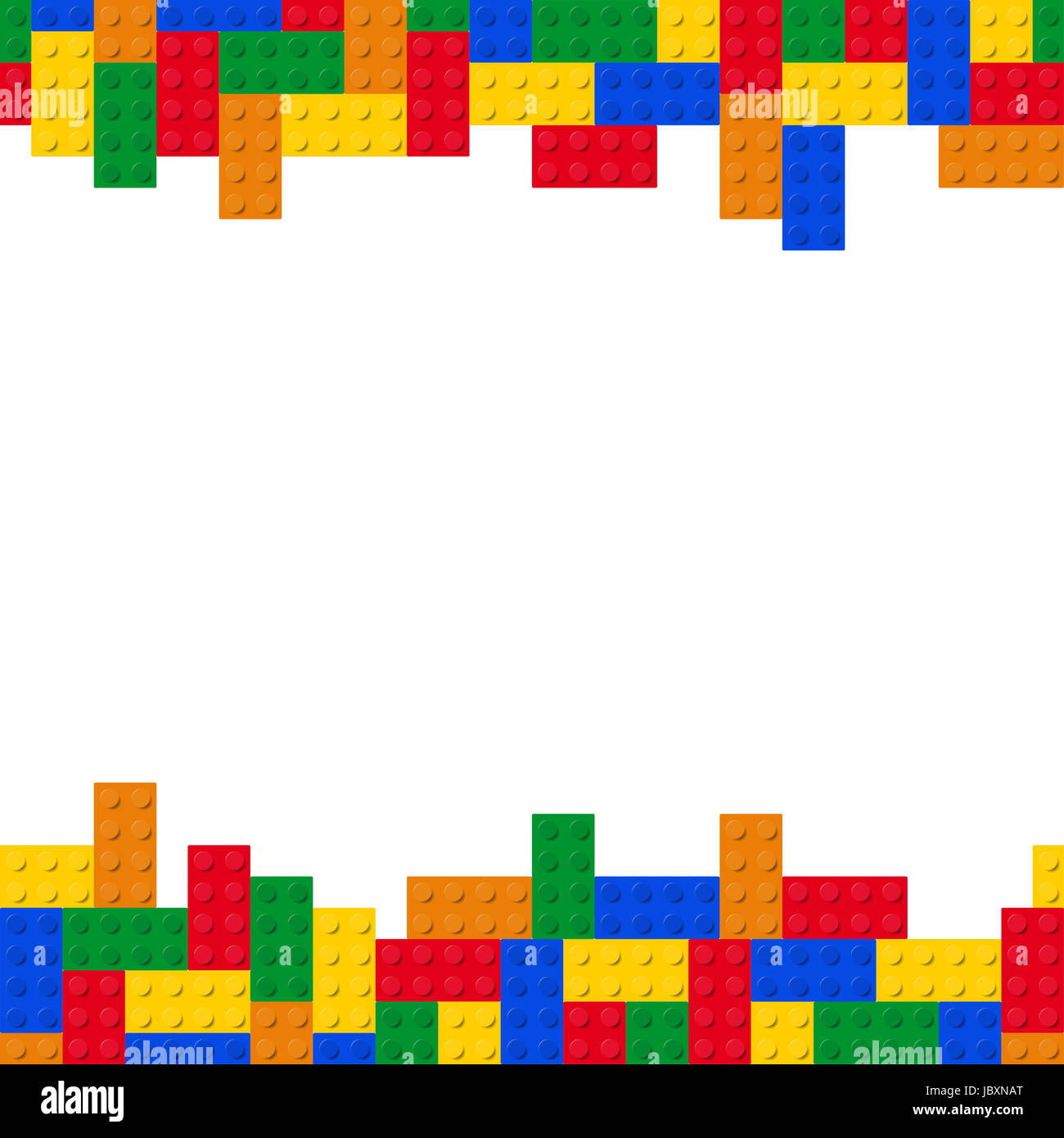 blocks or bricks game vector multi colored Stock Photo - Alamy