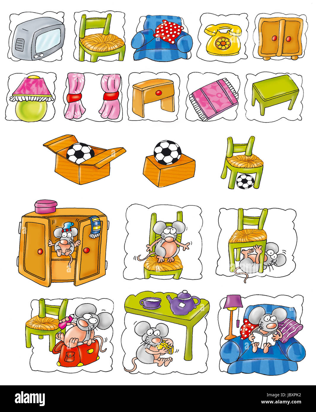 Garden room reading Cut Out Stock Images & Pictures - Alamy