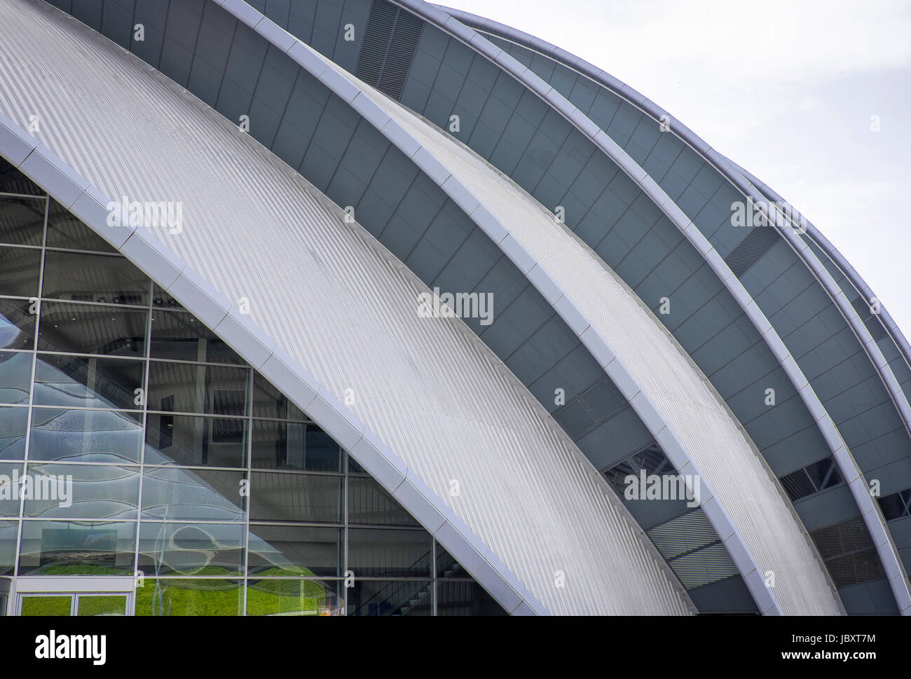 The city of Glasgow,Scotland The SEC Armadillo Stock Photo - Alamy