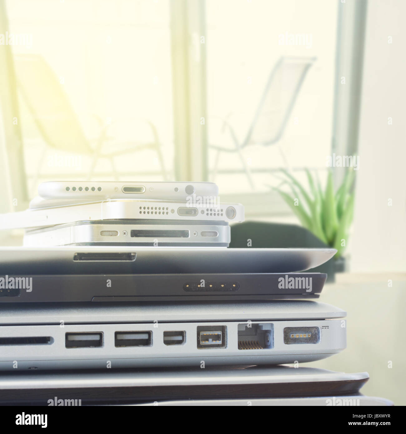 Telephone tablet pile hi-res stock photography and images - Alamy