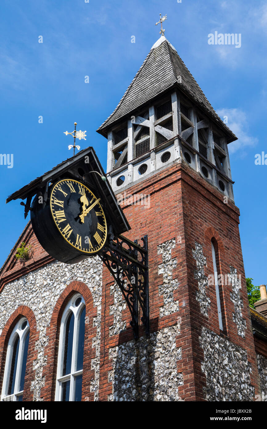 A view of the historic St. Michael-in-Lewes Church in Lewes, East ...