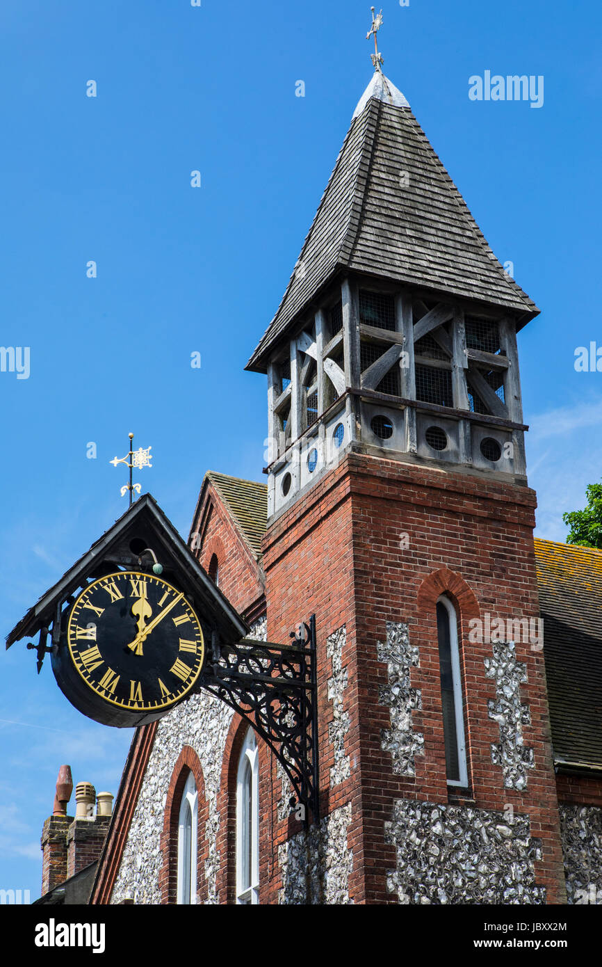 A view of the historic St. Michael-in-Lewes Church in Lewes, East ...
