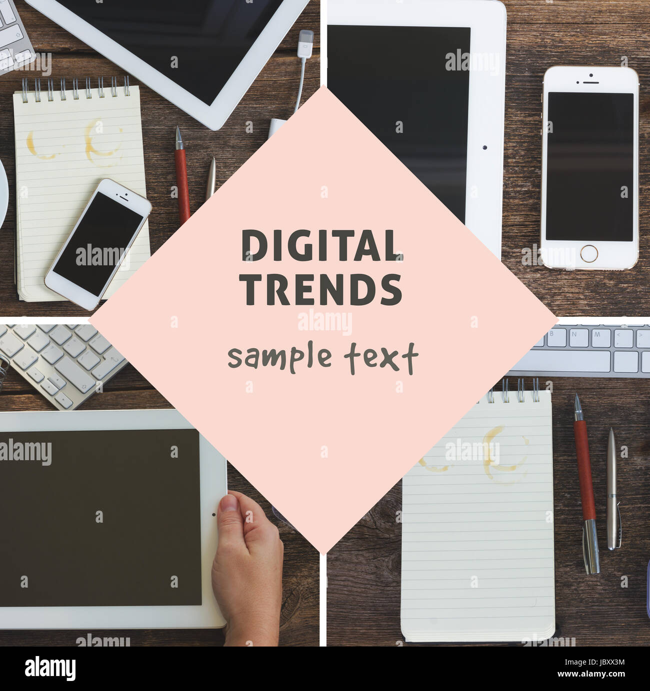 modern computer gadgets Stock Photo - Alamy