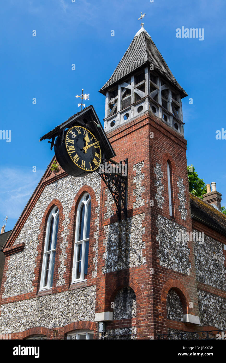 A view of the historic St. Michael-in-Lewes Church in Lewes, East ...