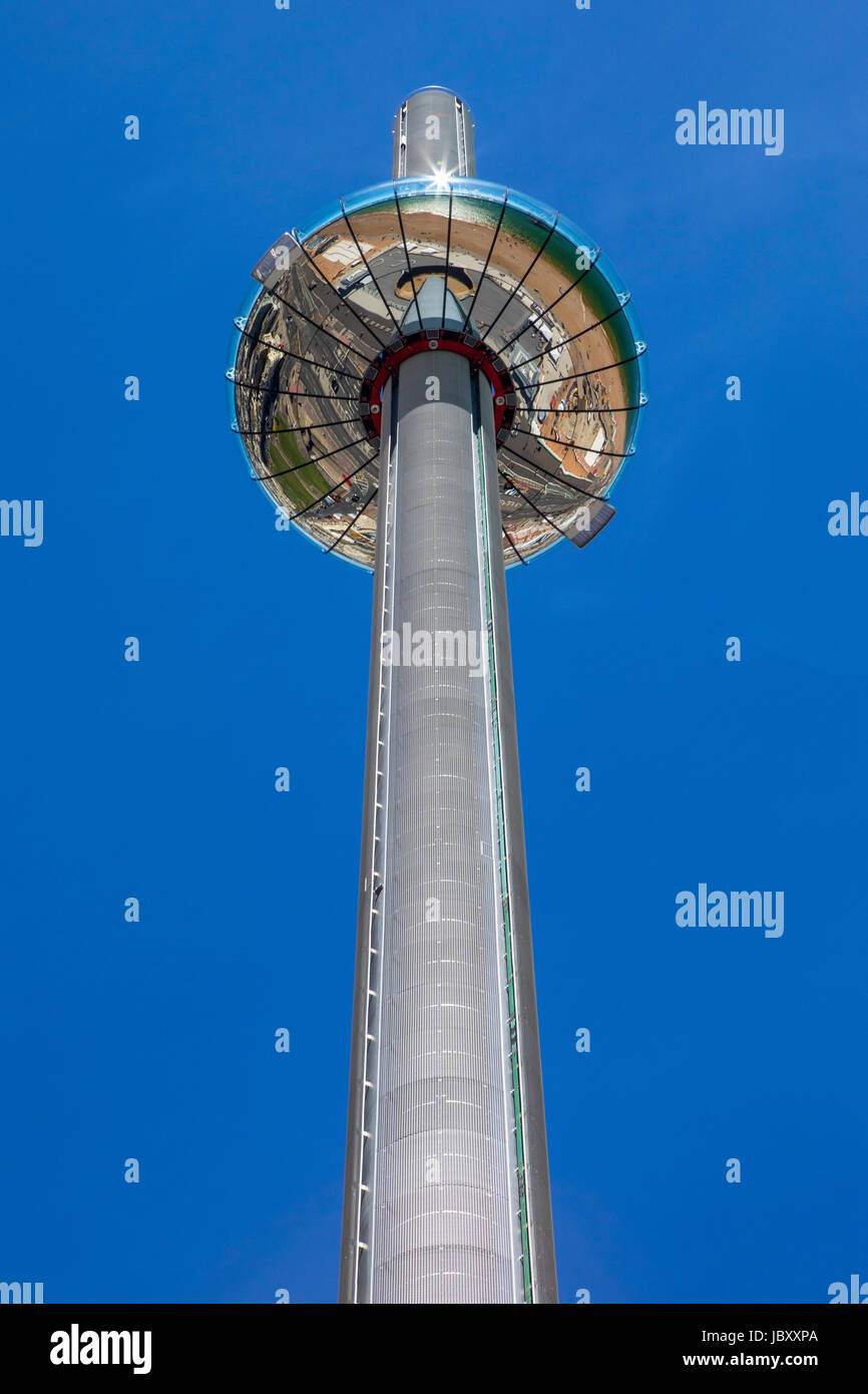 BRIGHTON, UK - MAY 31ST 2017: The impressive British Airways i360 ...