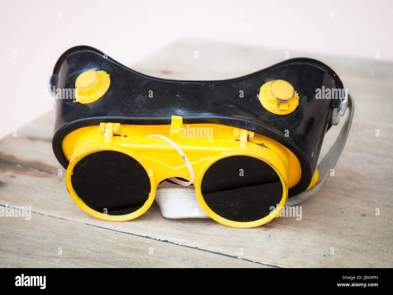 Safety metal and sparks glasses protection Stock Photo - Alamy