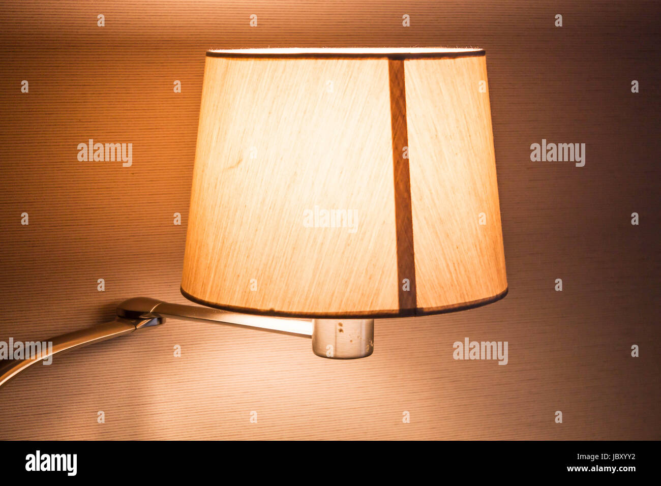Table lamp turned on hi-res stock photography and images - Alamy