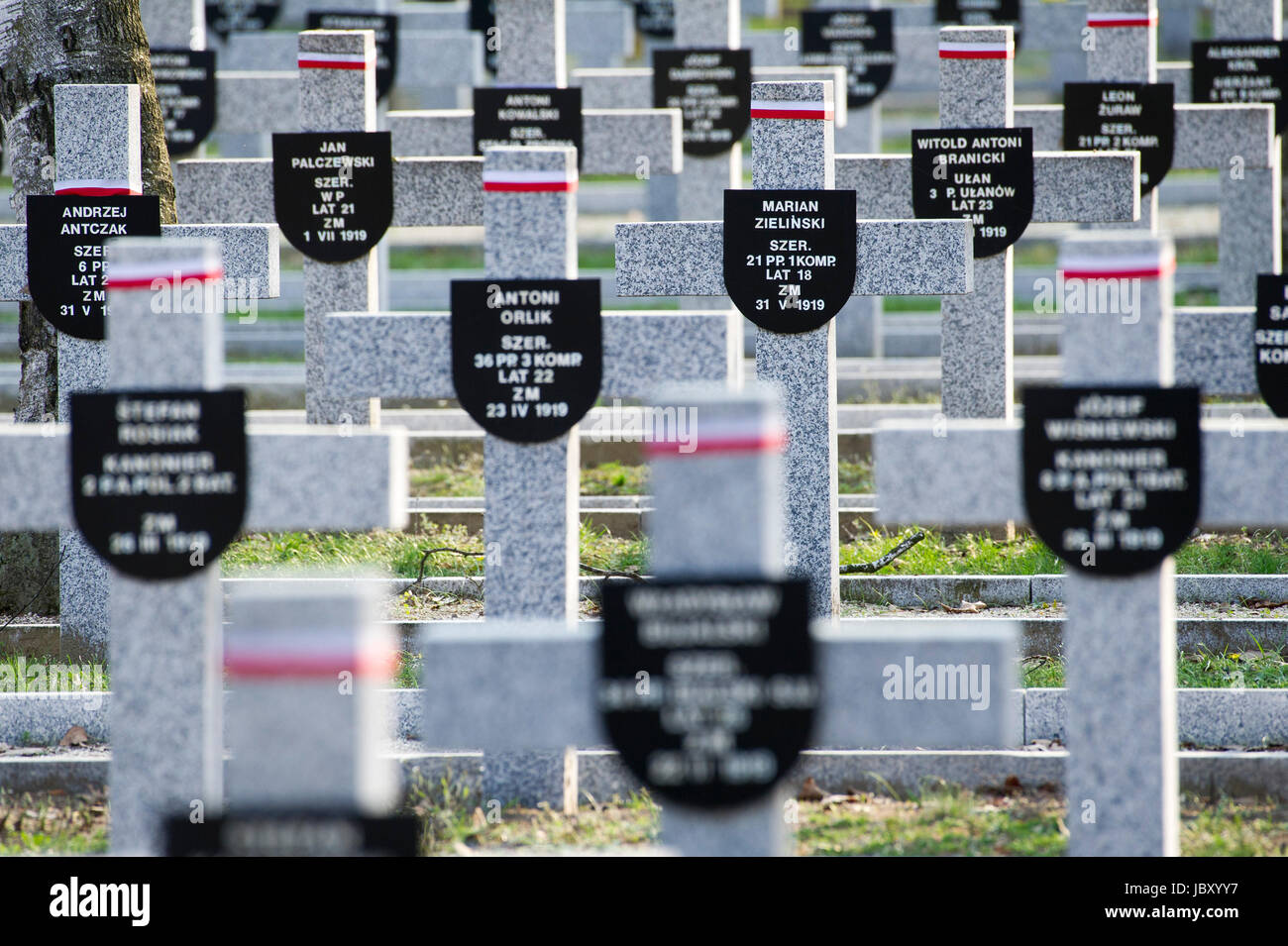 Graves of Polish soldiers died during Polish–Soviet War 1919 1921 on ...