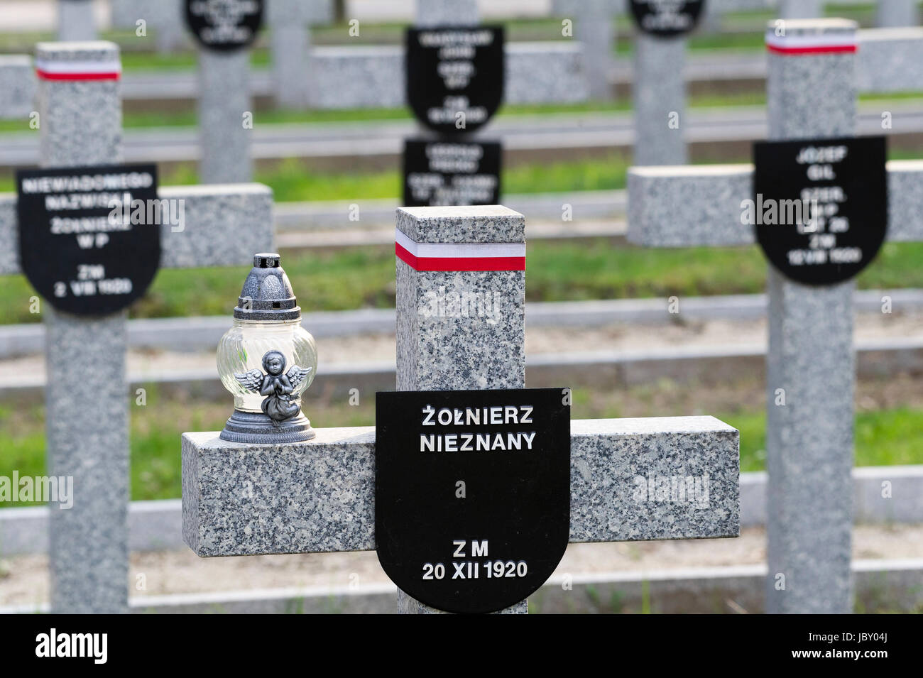 Graves of Polish soldiers died during Polish–Soviet War 1919 1921 on ...