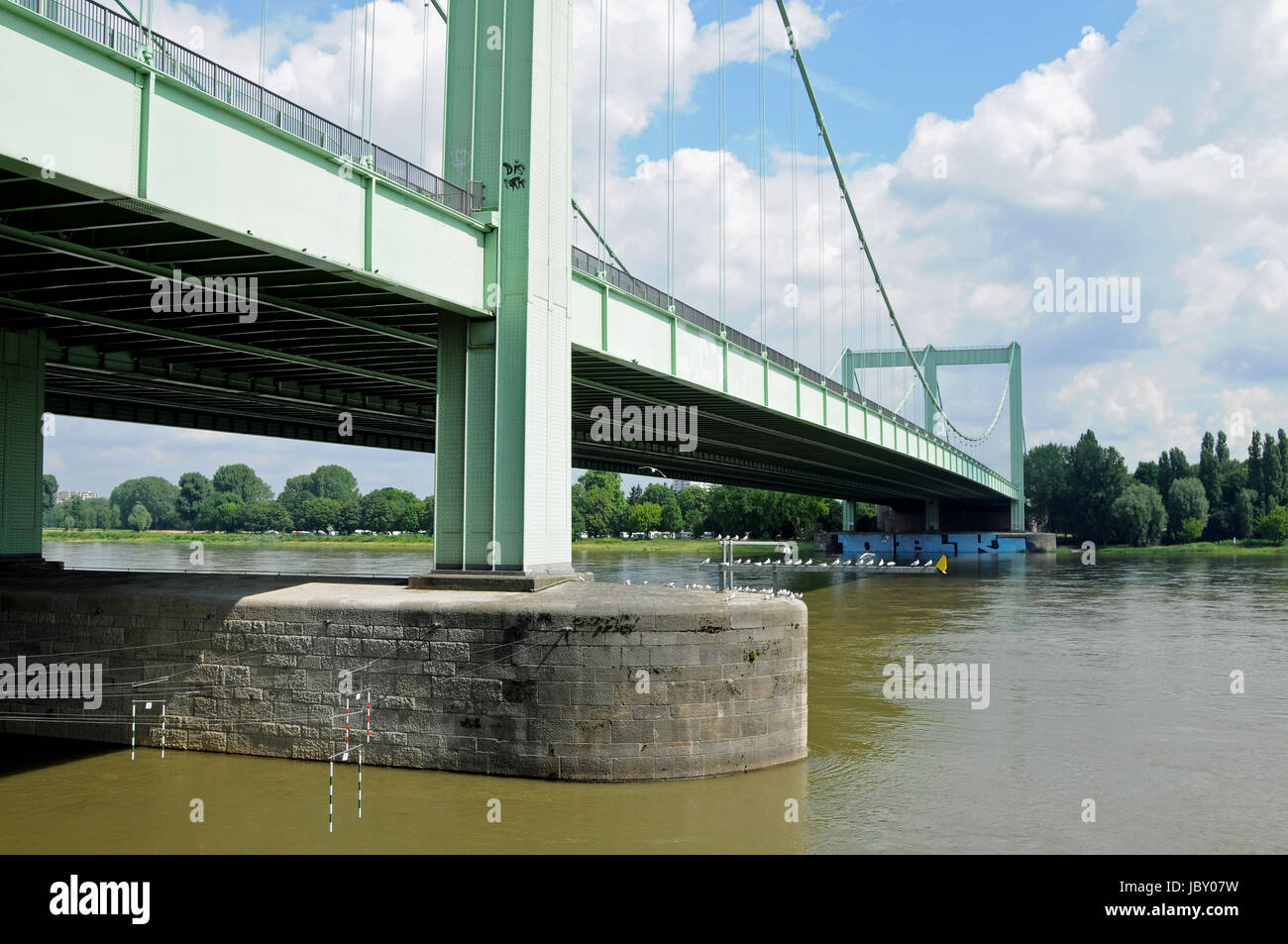 Cologne rodenkirchen bridge hi-res stock photography and images - Alamy
