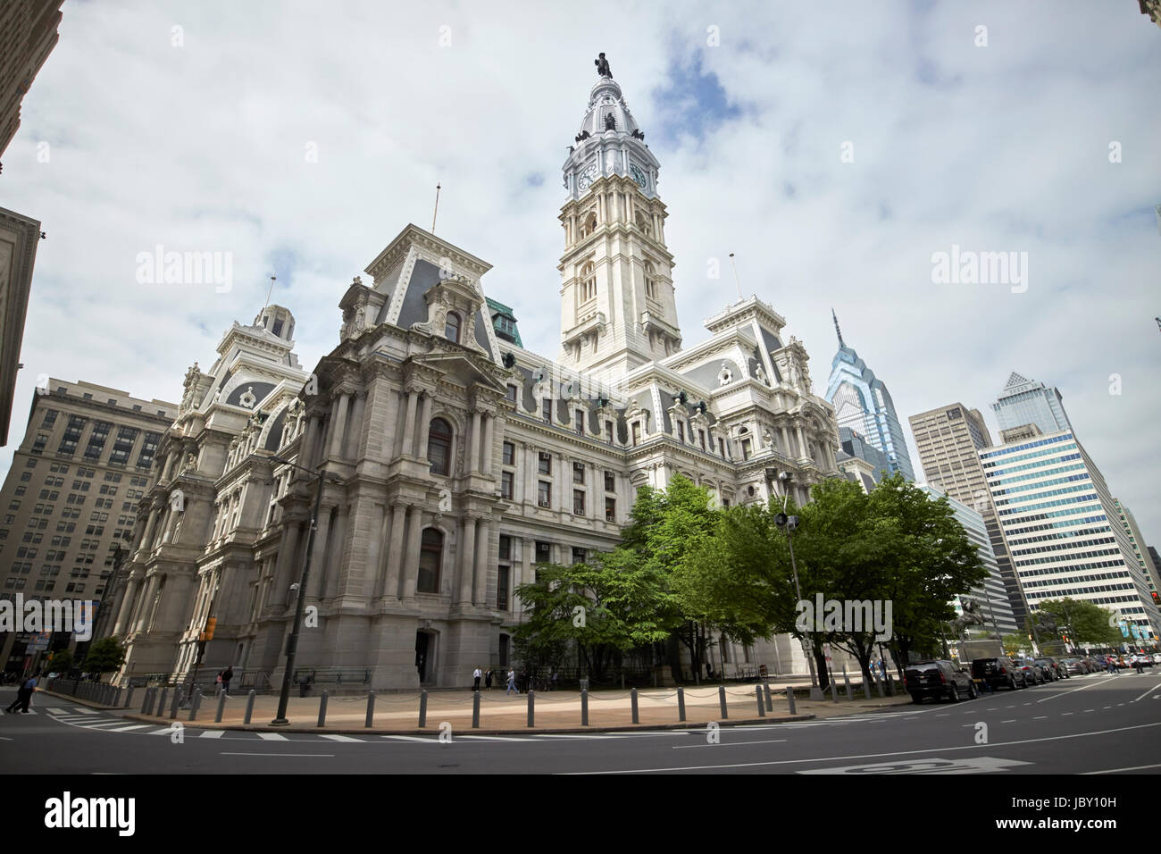 Philadelphia city hall building USA Stock Photo - Alamy