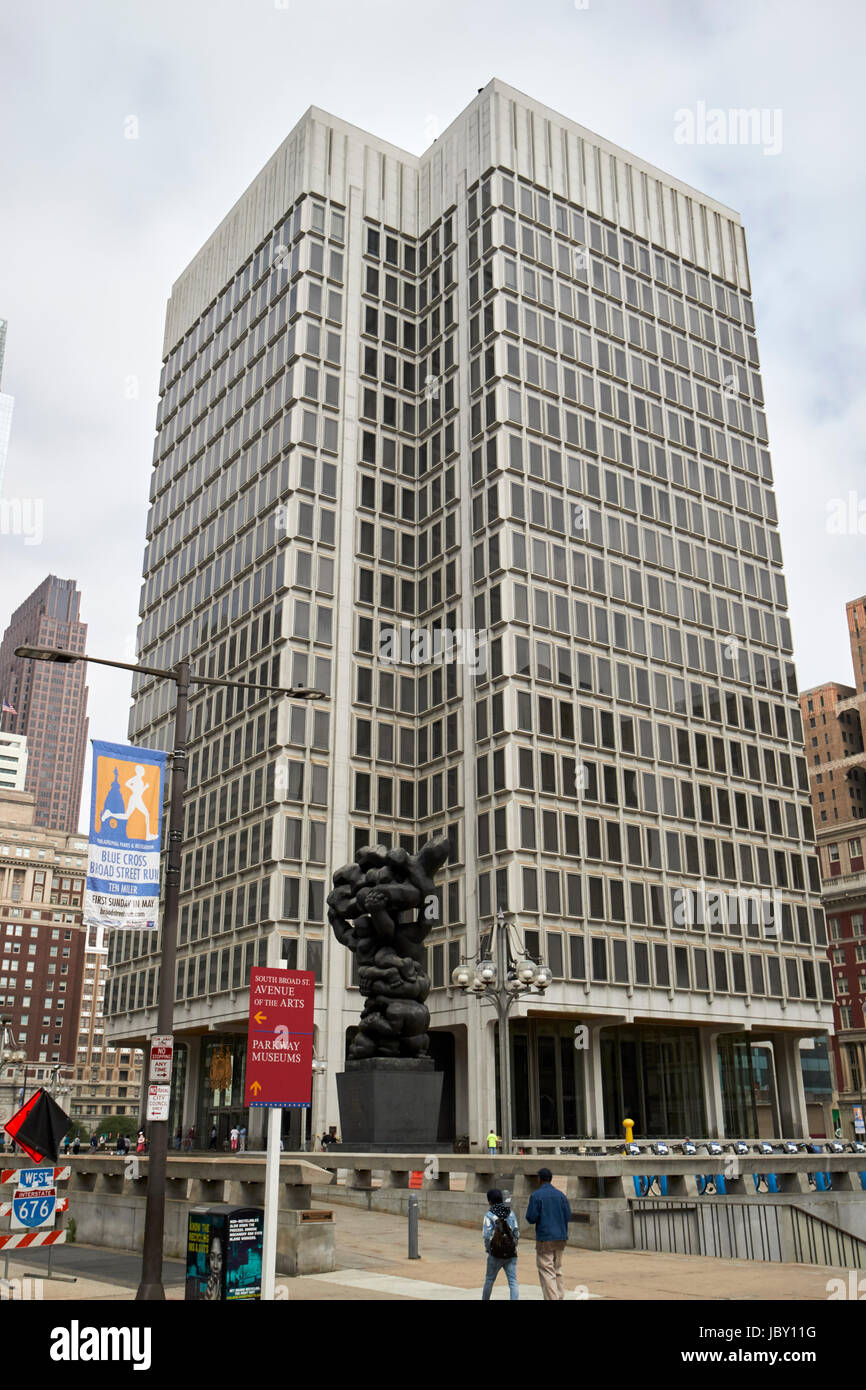 municipal services building Philadelphia USA Stock Photo - Alamy