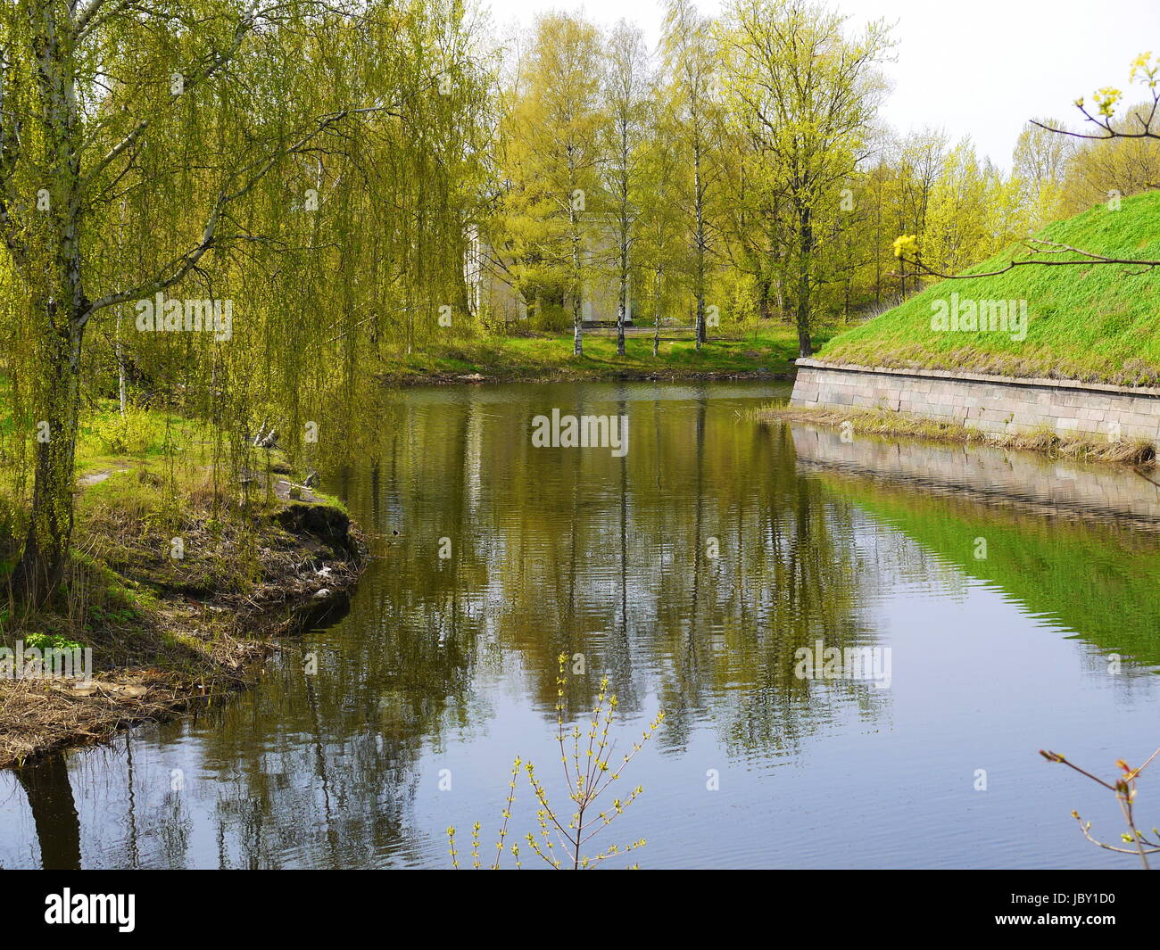 Old military base of Soviet army in Latvia Stock Photo - Alamy