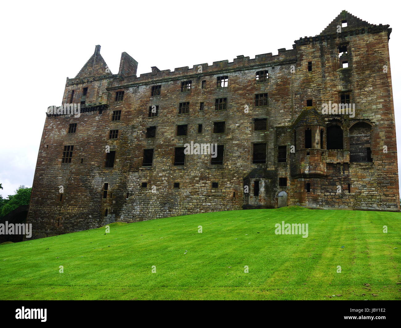 Castle on the north west coast of Scotland Stock Photo - Alamy