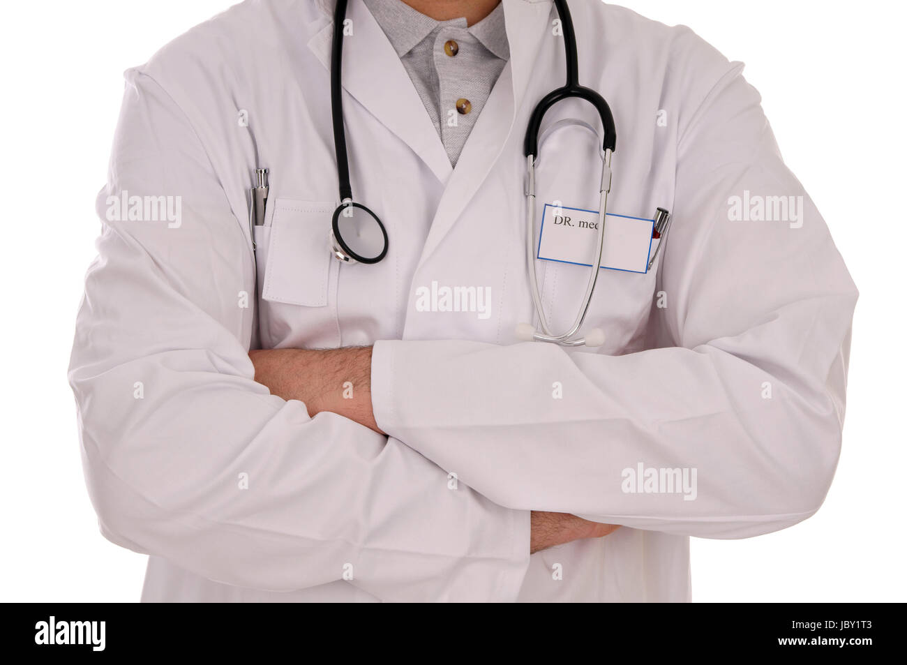 Medical doctor with stethoscope Stock Photo - Alamy