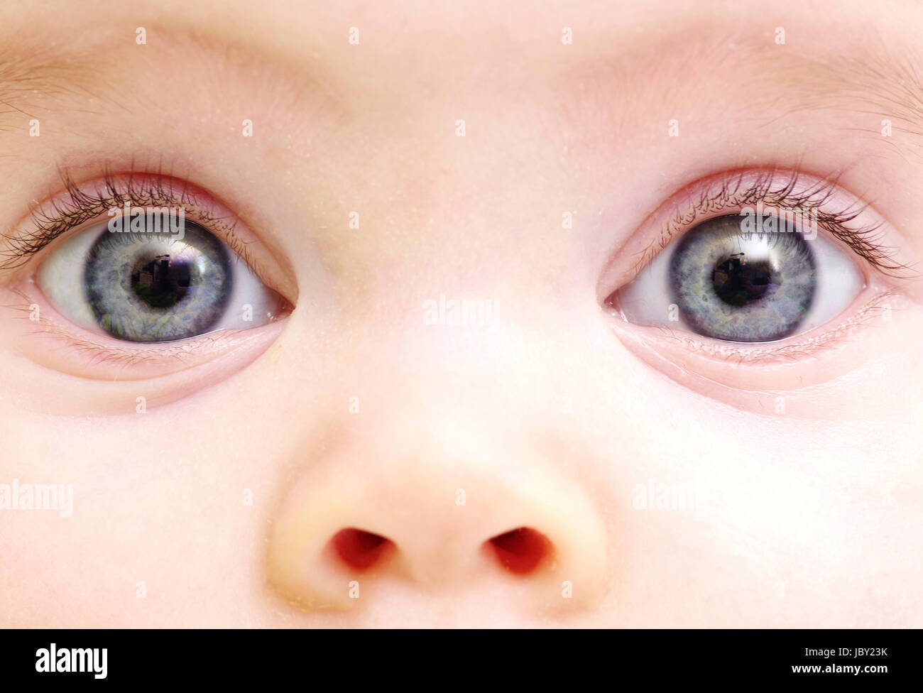 New born baby girl closeup Stock Photo - Alamy