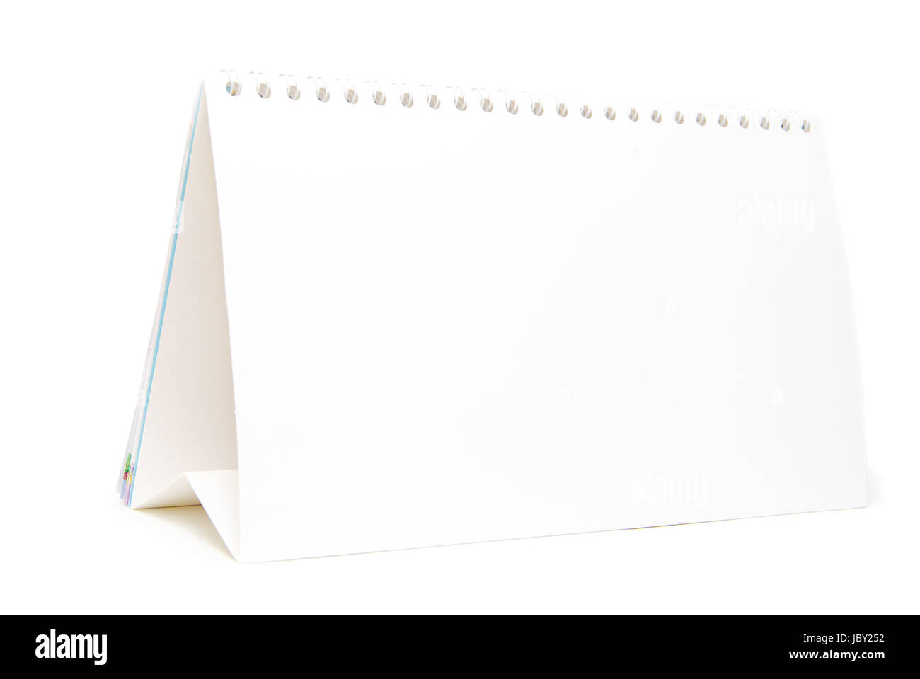 paper calendar isolated on white background Stock Photo - Alamy
