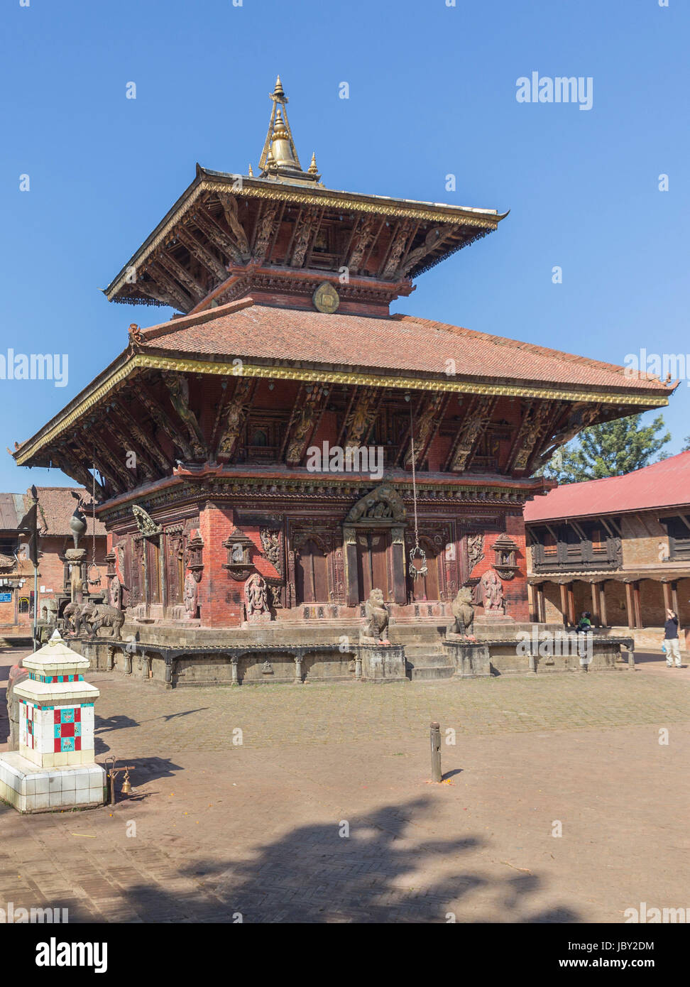 Changu Narayan - the oldest temple of the Kathmandu Valley, Nepal Stock ...