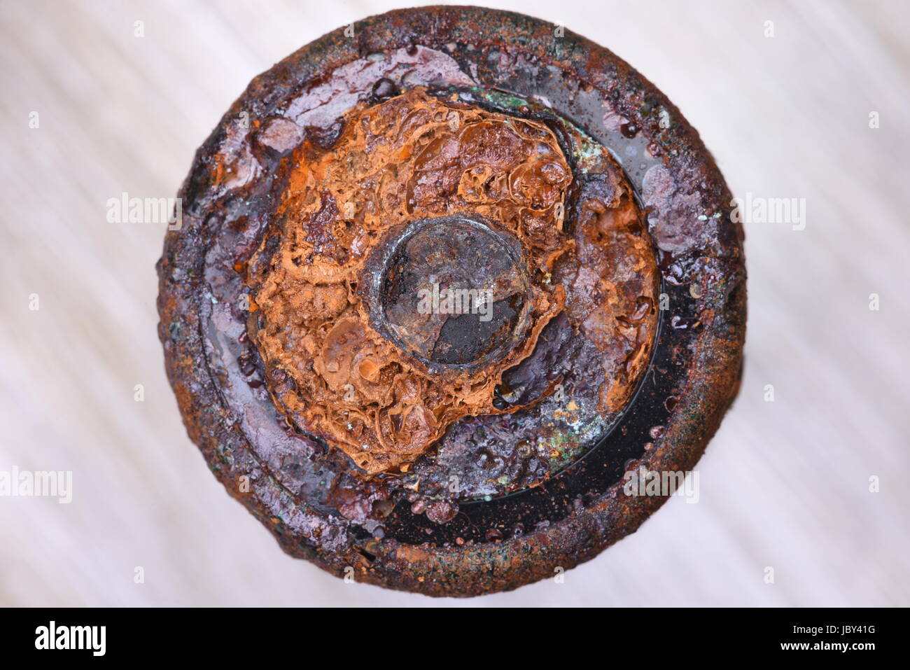 Battery corrosion hi-res stock photography and images - Alamy